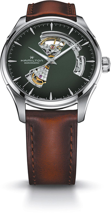 Hamilton jazzmaster open heart store